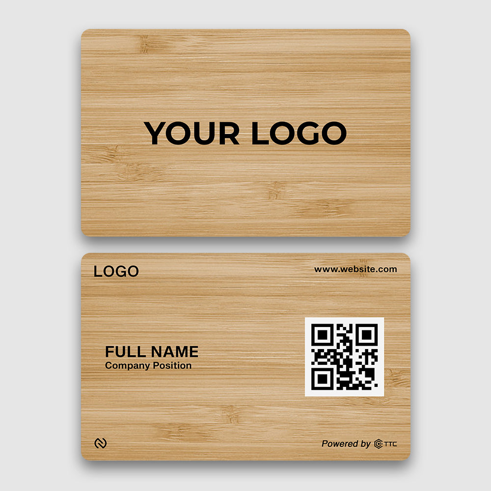 Premium Wood TTC Card